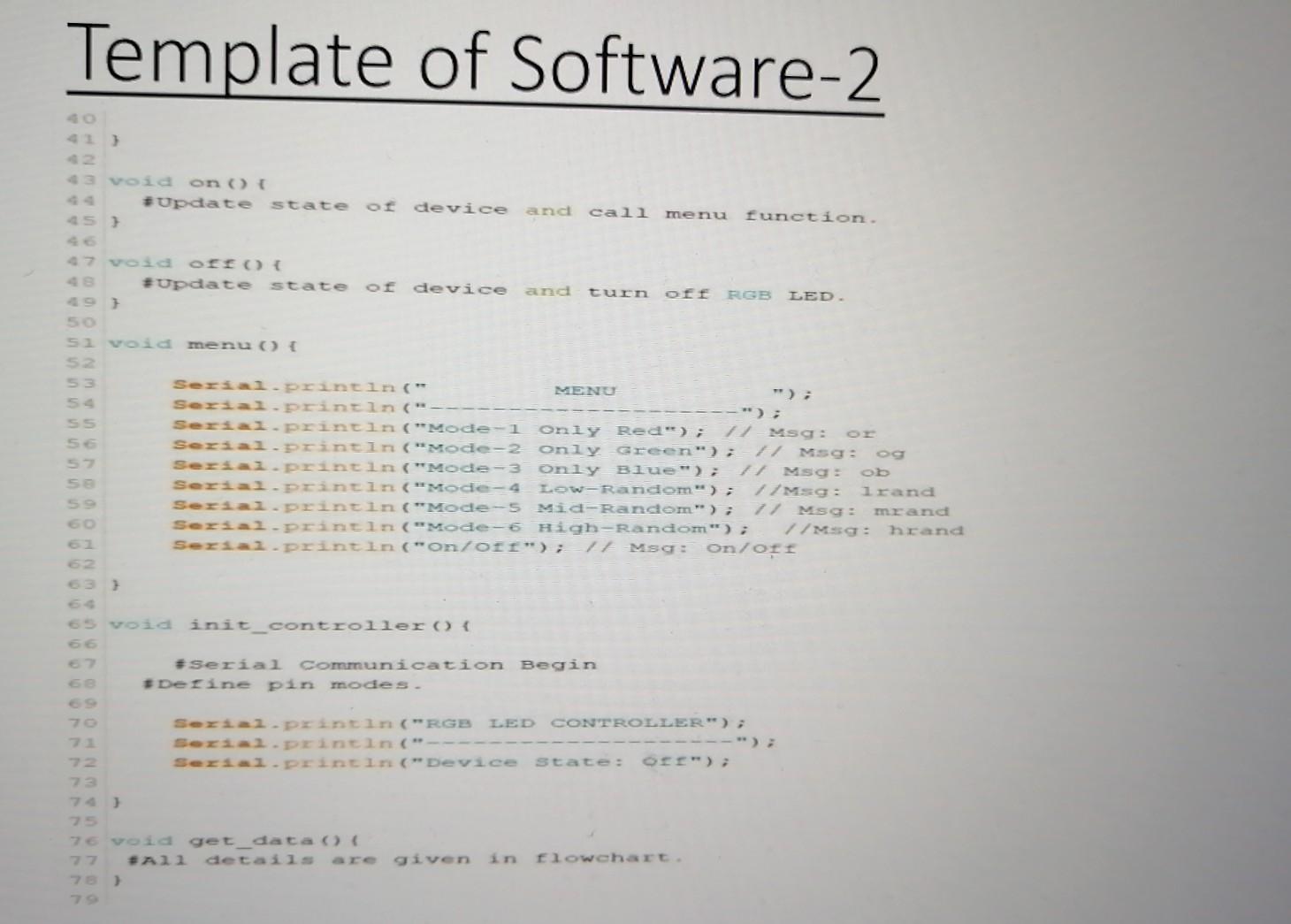 Solved Scope of the Application . Design a software which | Chegg.com