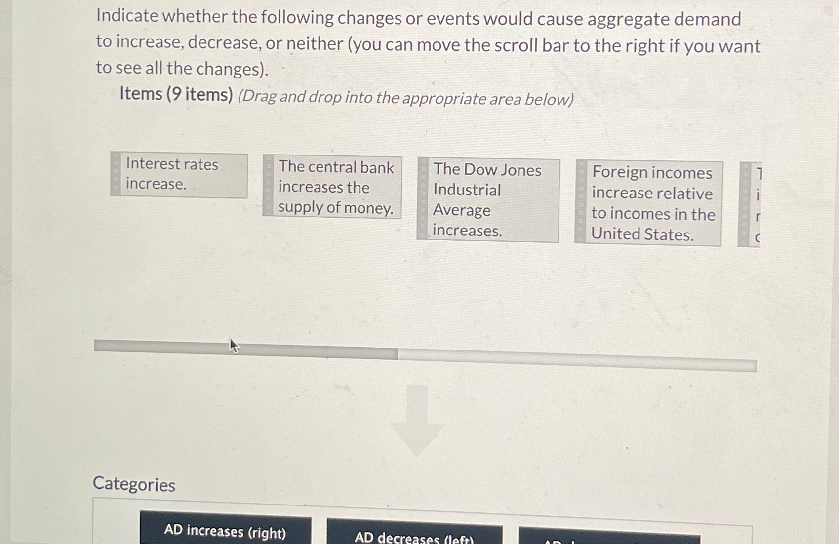 Solved Indicate whether the following changes or events | Chegg.com