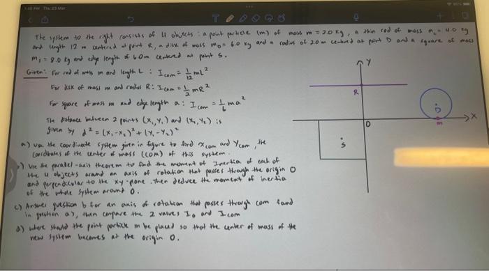 Solved m1=9.0cg and edy length of 60 m cevere an pont 5 . | Chegg.com