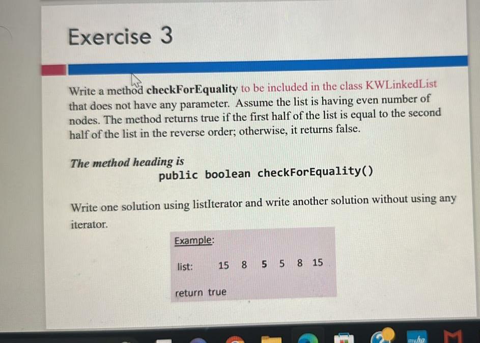 Solved Write a method called insertBeforeLast to be | Chegg.com