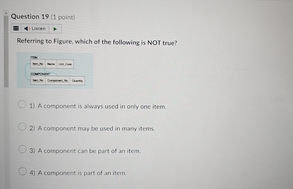 Solved Question 19 (1 point)ListenReferring to Figure, | Chegg.com Solved Question 19 (1 point)ListenReferring to Figure, | Chegg.com