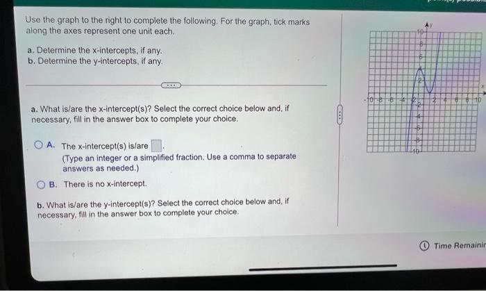 Solved 10 Use the graph to the right to complete the | Chegg.com