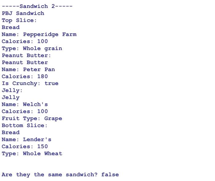 Solved Homework 06 Due 04/02/2021 11:55pm Peanut Butter and | Chegg.com