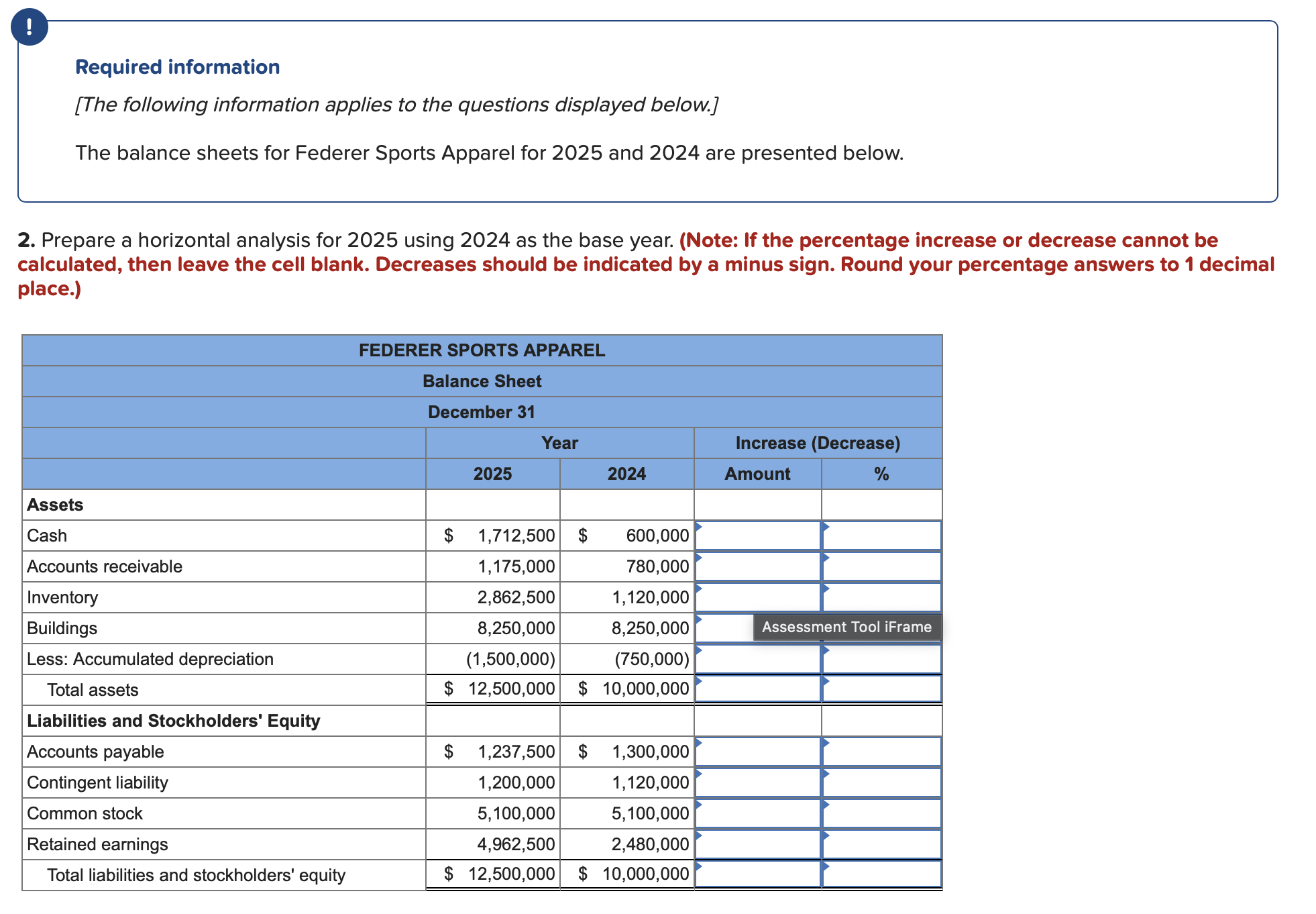 Solved Required information [The following information | Chegg.com