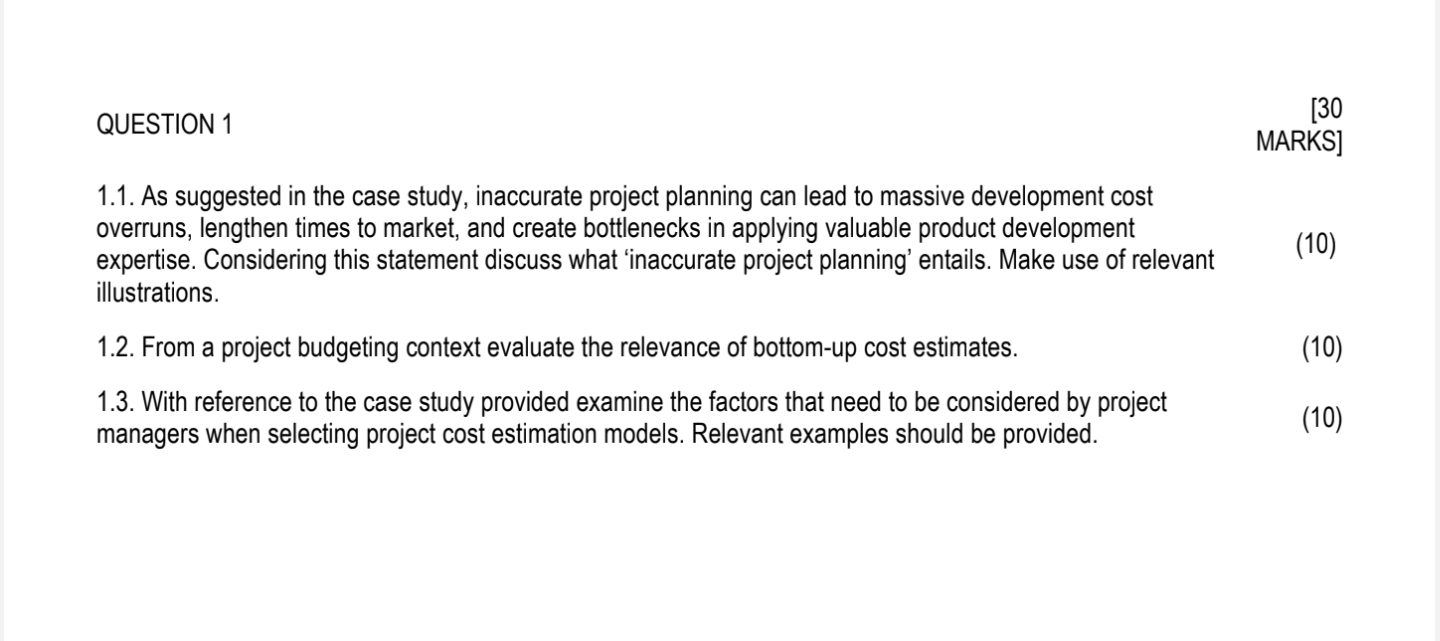 Solved Read the case study provided and answer the following | Chegg.com