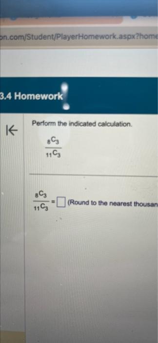 Solved on.com/Student/PlayerHomework.aspx?home 3.4 Homework | Chegg.com