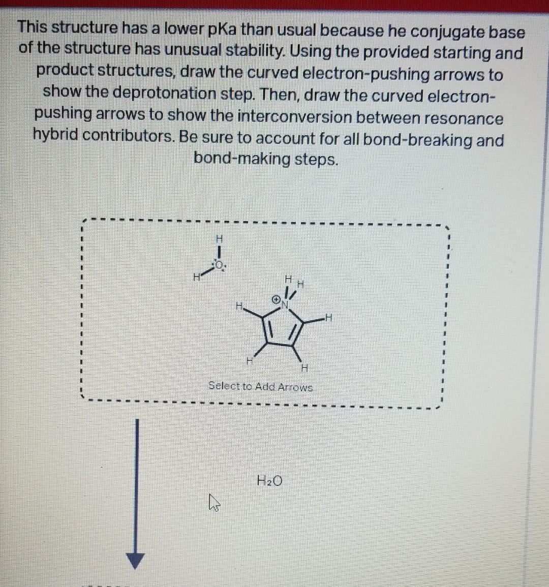 Solved The structure shown below is has a very high pka | Chegg.com