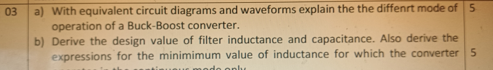 Solved 03a) ﻿With equivalent circuit diagrams and waveforms | Chegg.com