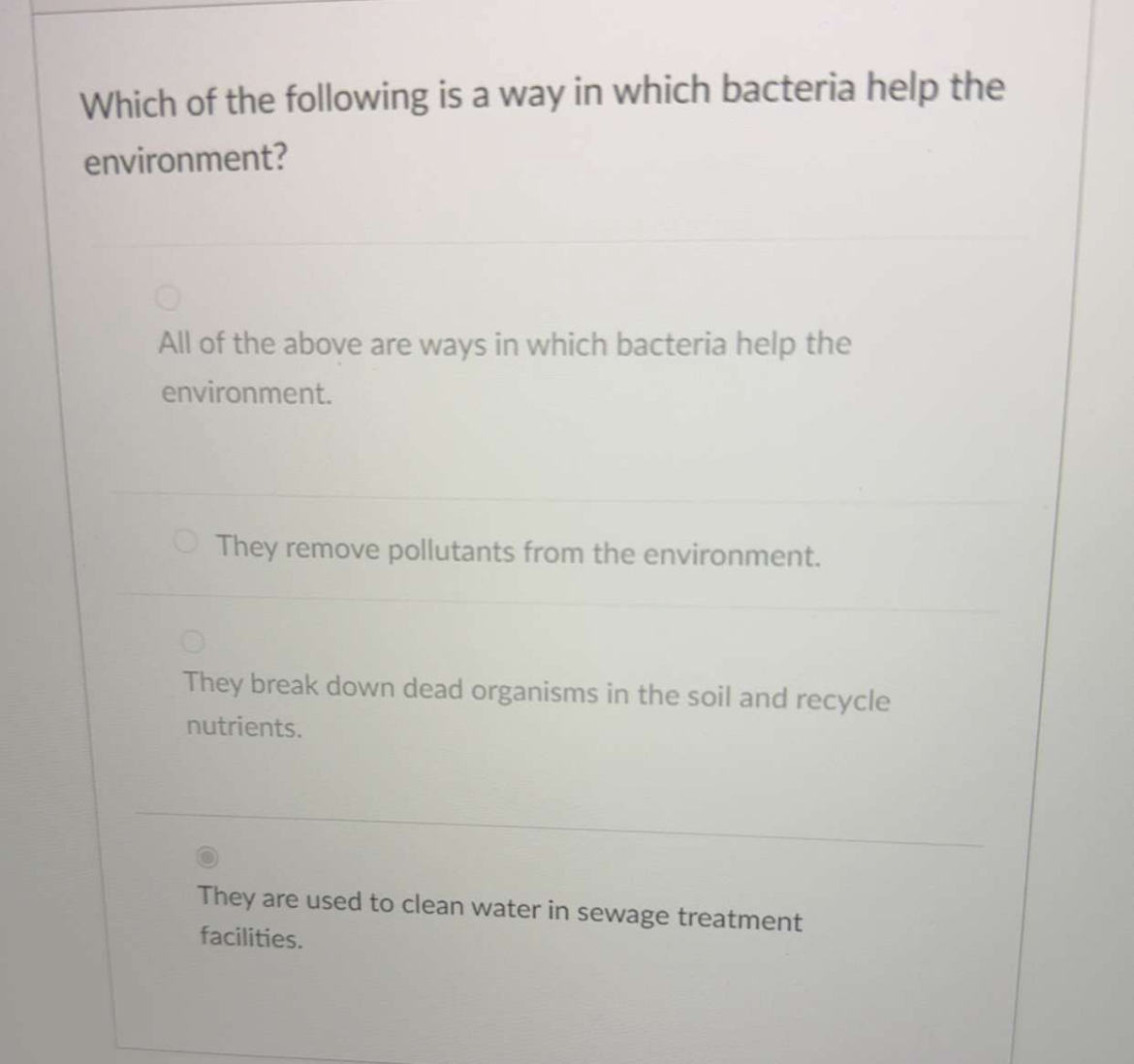 Solved Which of the following is a way in which bacteria | Chegg.com