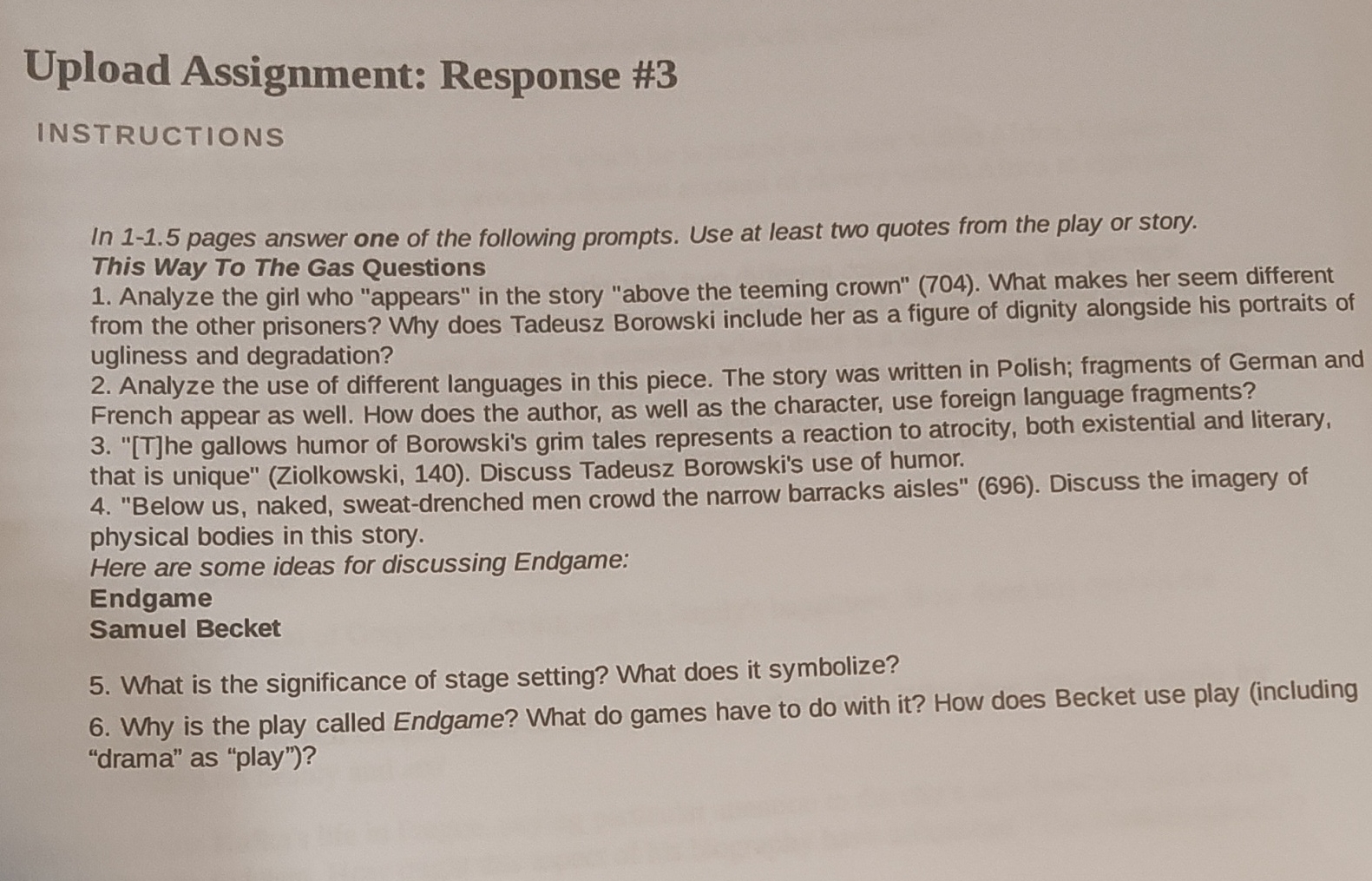 Solved Upload Assignment: Response #3INSTRUCTIONSIn 1-1.5 | Chegg.com