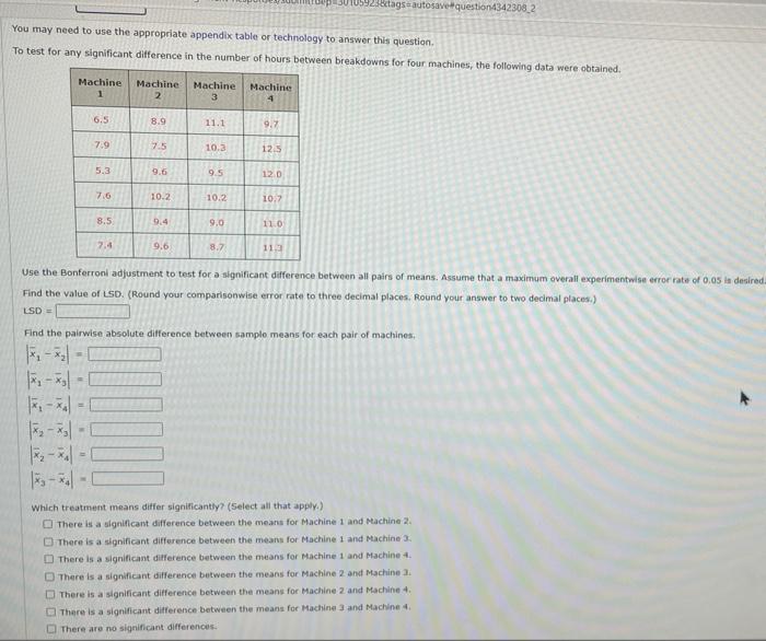 Solved You may need to use the appropriate appendix table or | Chegg.com