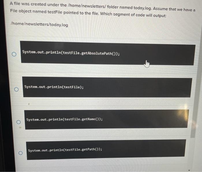 Solved A file was created under the /home/newsletters/ | Chegg.com