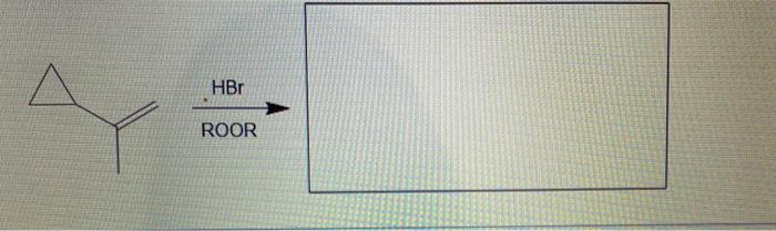 Solved HBr ROOR | Chegg.com