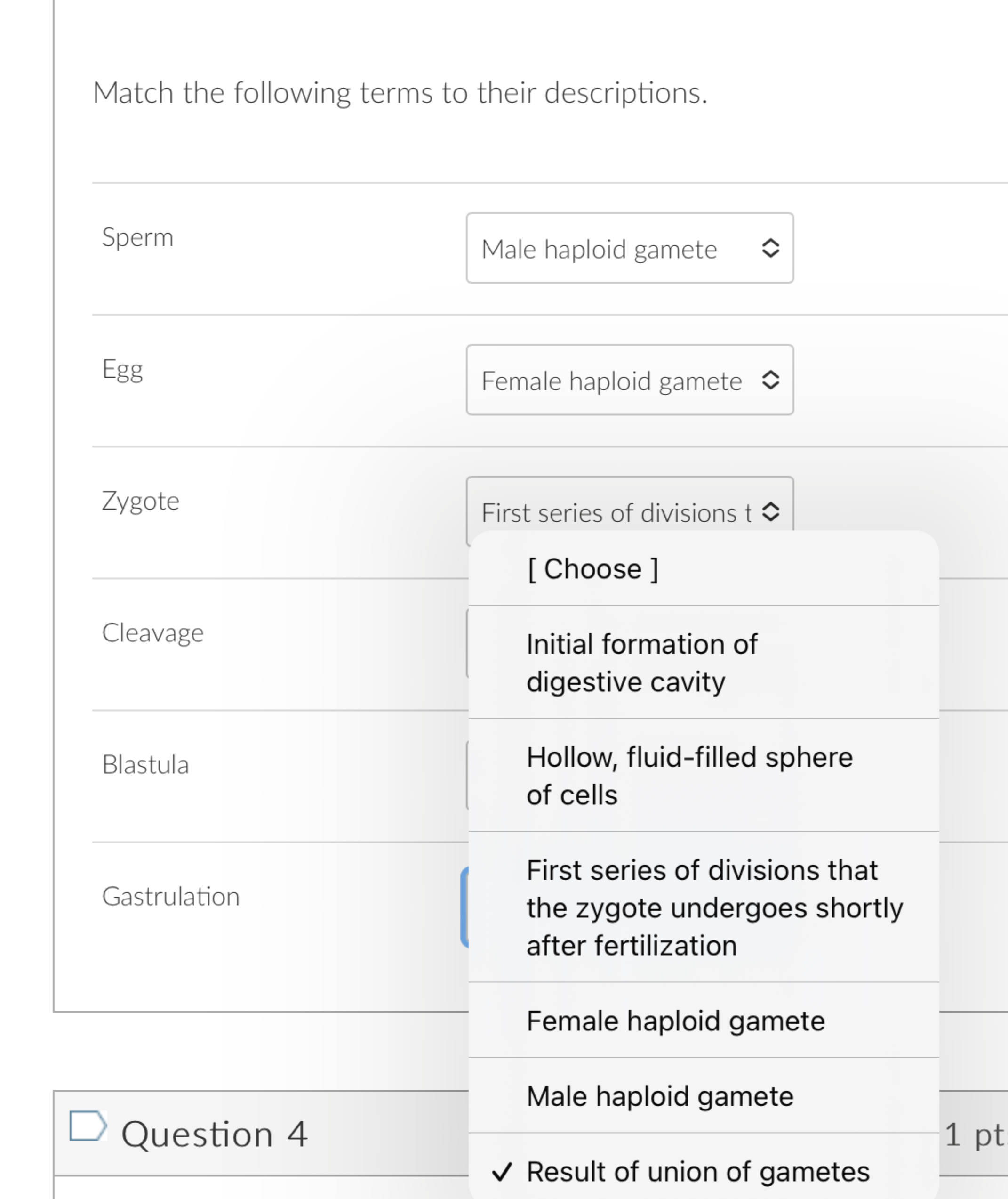 Solved Match the following terms to their descriptions.[ | Chegg.com