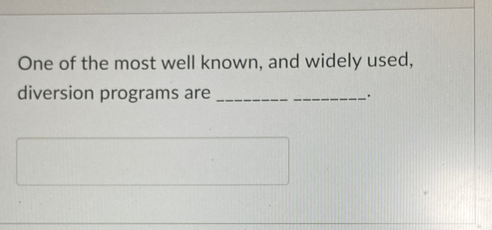 Solved One of the most well known, and widely used, | Chegg.com