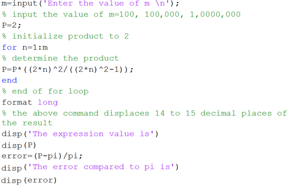 Solved: Chapter 6 Problem 14P Solution | Matlab 4th Edition | Chegg.com