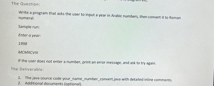 Solved The Question: Write a program that asks the user to | Chegg.com