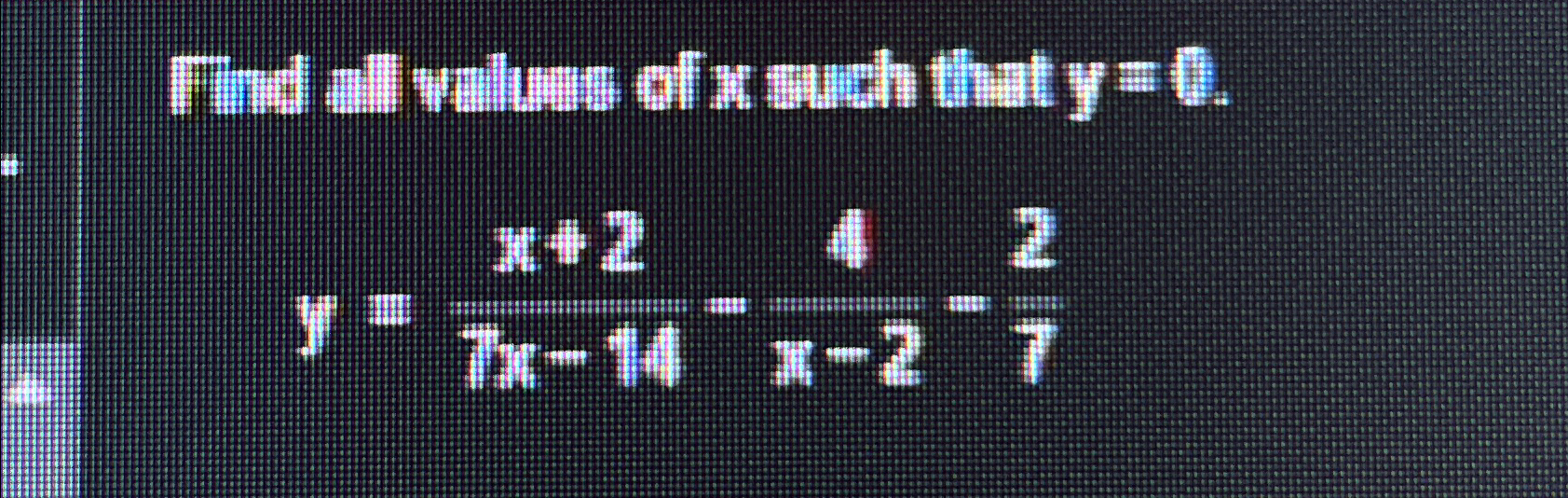 Solved Find all values of x ﻿such that | Chegg.com