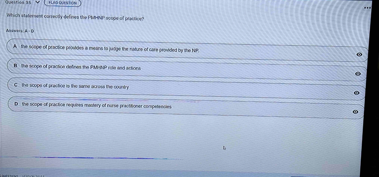 Solved Question 35FLAGQUESTIONWhich statement correctly | Chegg.com