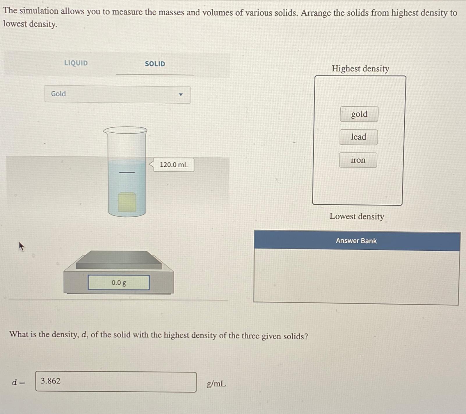 Solved The simulation allows you to measure the masses and | Chegg.com