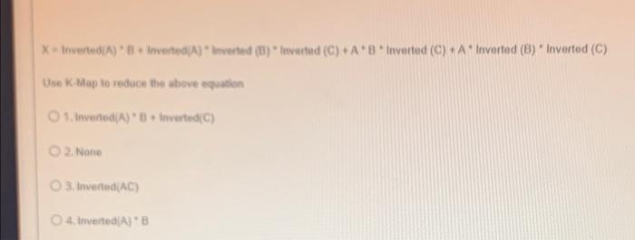 Solved X Inverted) 8 Inverted) Inverted (8) Inverted (©)#AB | Chegg.com