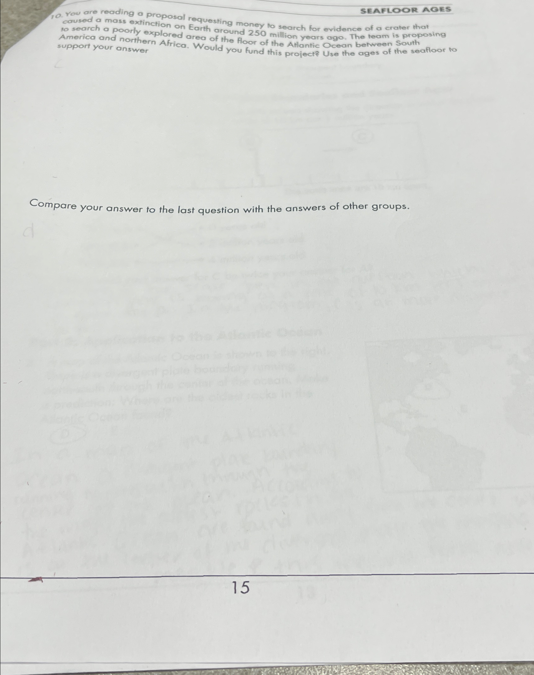 Solved You are reading a proposal requesting money to search | Chegg.com