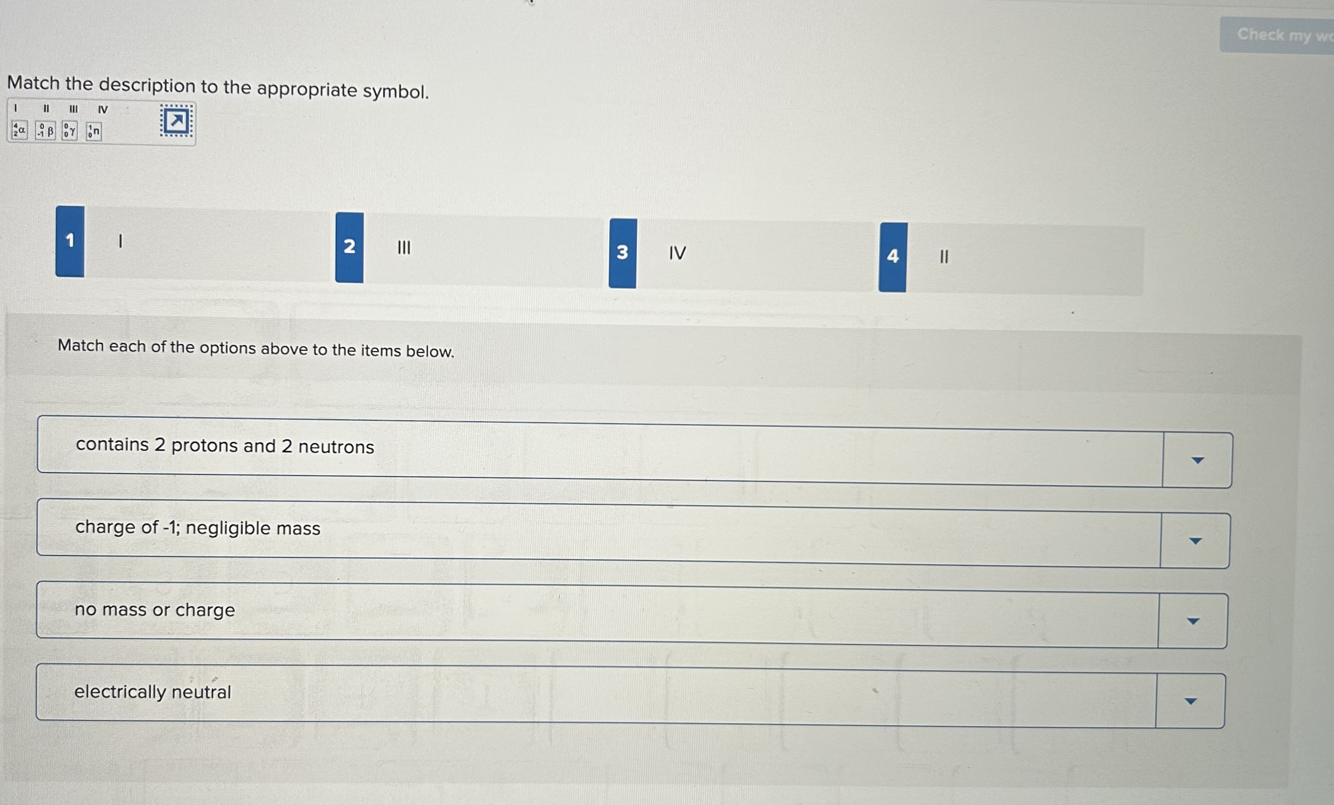 Solved Match the description to the appropriate | Chegg.com