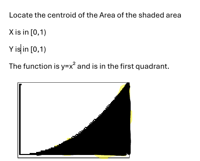 Solved Locate the centroid of ﻿the Area of ﻿the shaded | Chegg.com