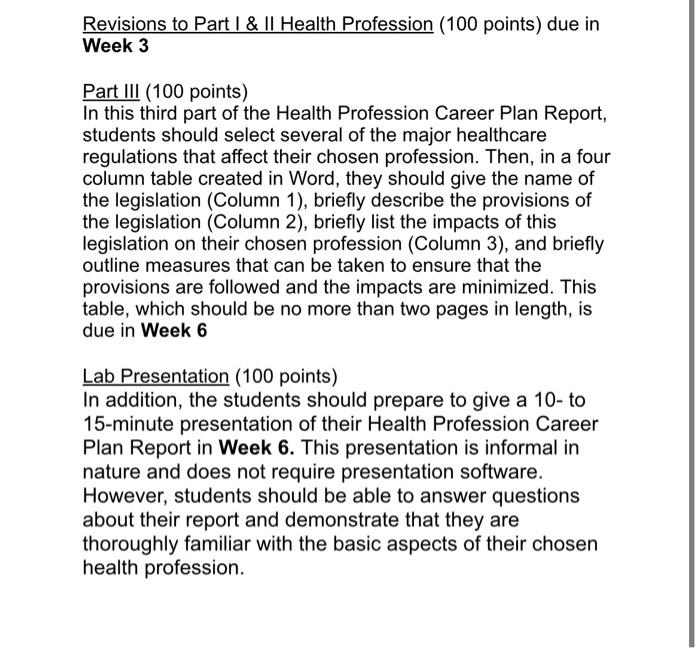 Explore your career experience and future goals by | Chegg.com