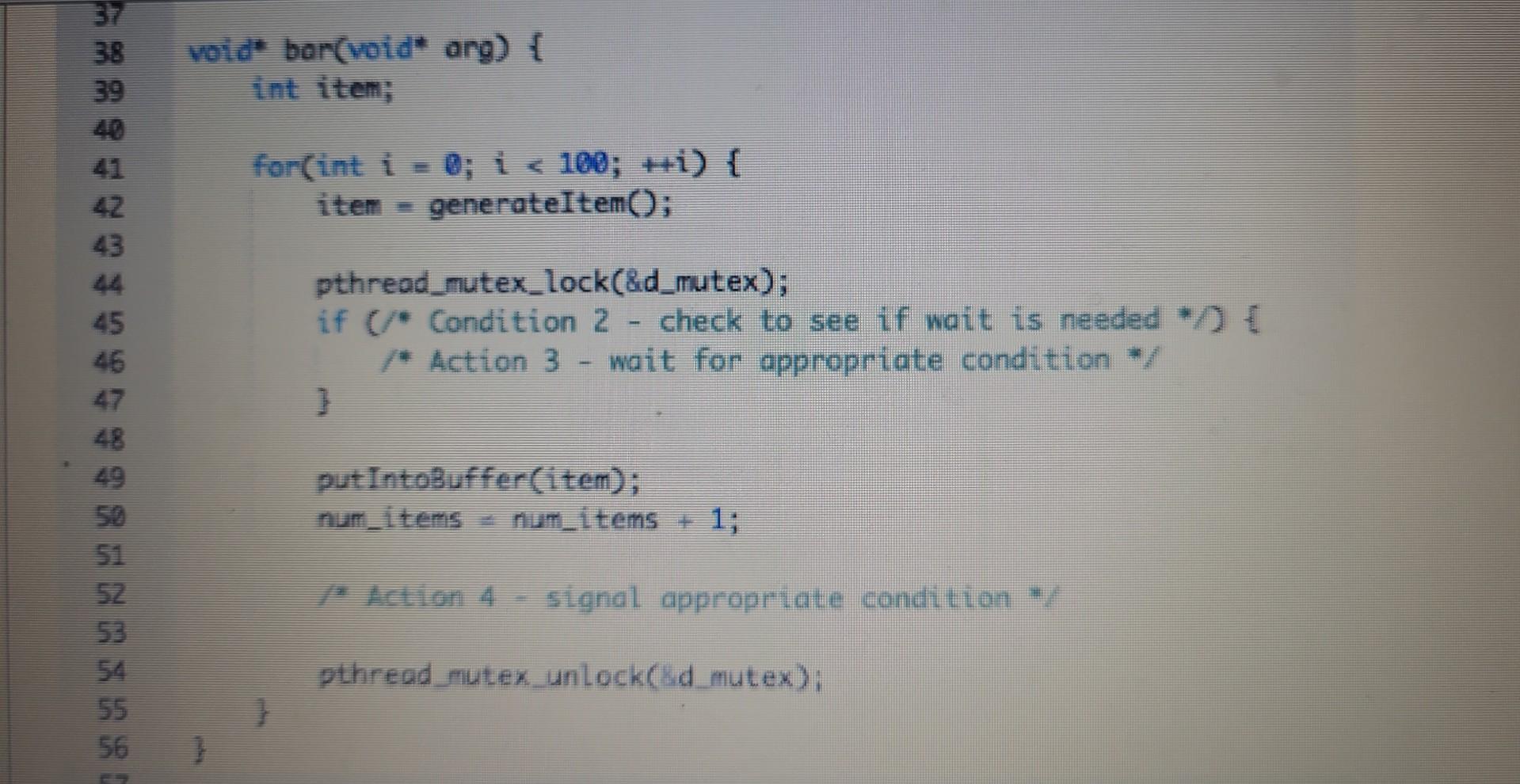 Solved Consider the following code (do not worry about the | Chegg.com