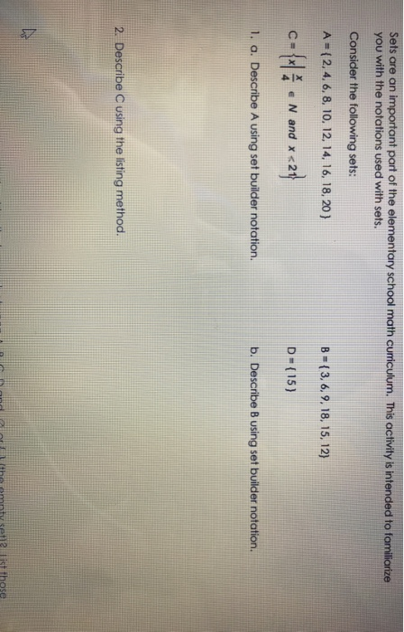 Solved Sels are an important part of the elementary school | Chegg.com