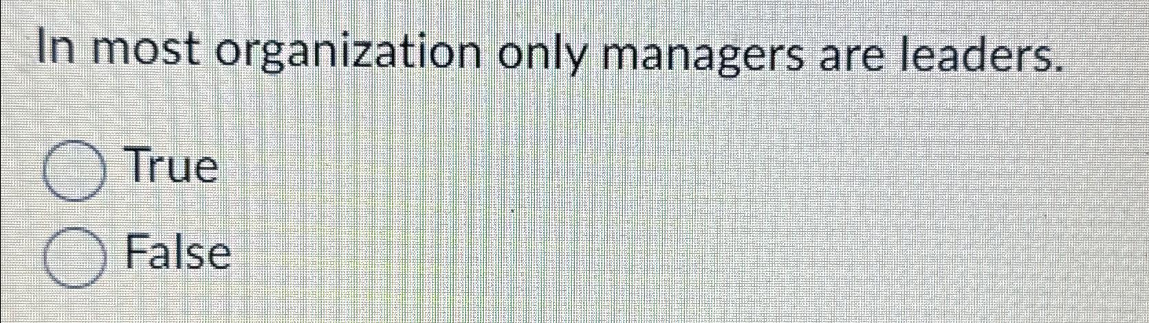 Solved In most organization only managers are | Chegg.com