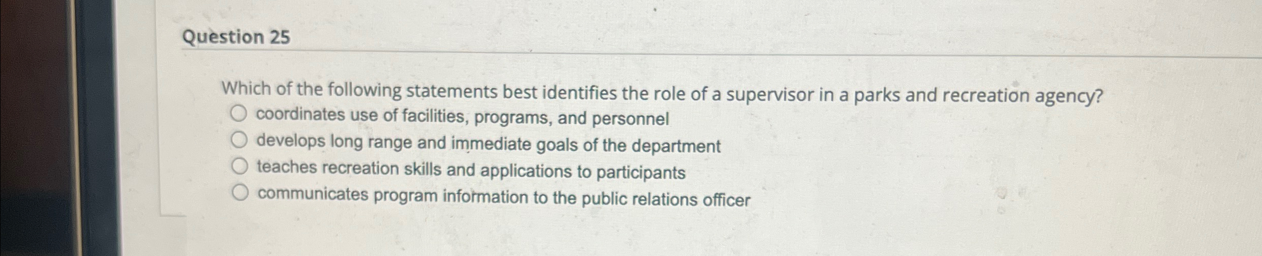 Solved Question 25Which of the following statements best | Chegg.com