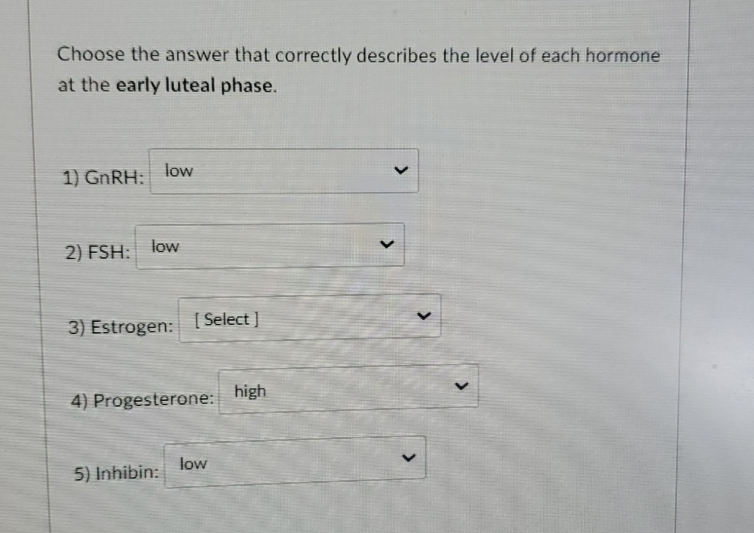 Choose the answer that correctly describes the level | Chegg.com