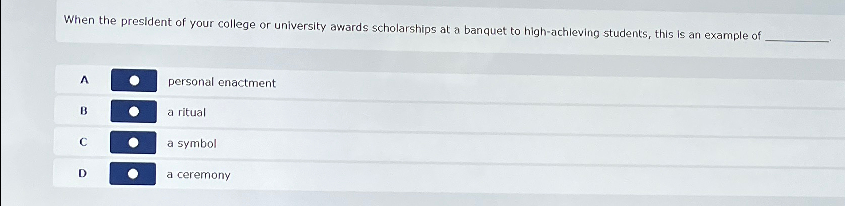 Solved When the president of your college or university | Chegg.com