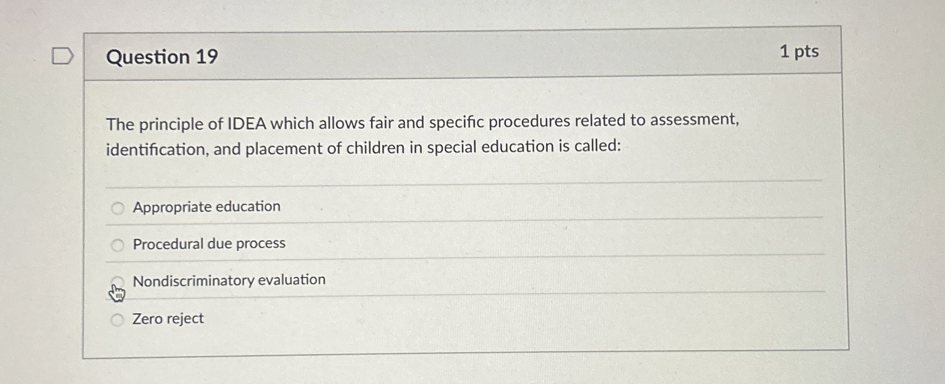 Solved Question 191 ﻿ptsThe principle of IDEA which allows | Chegg.com