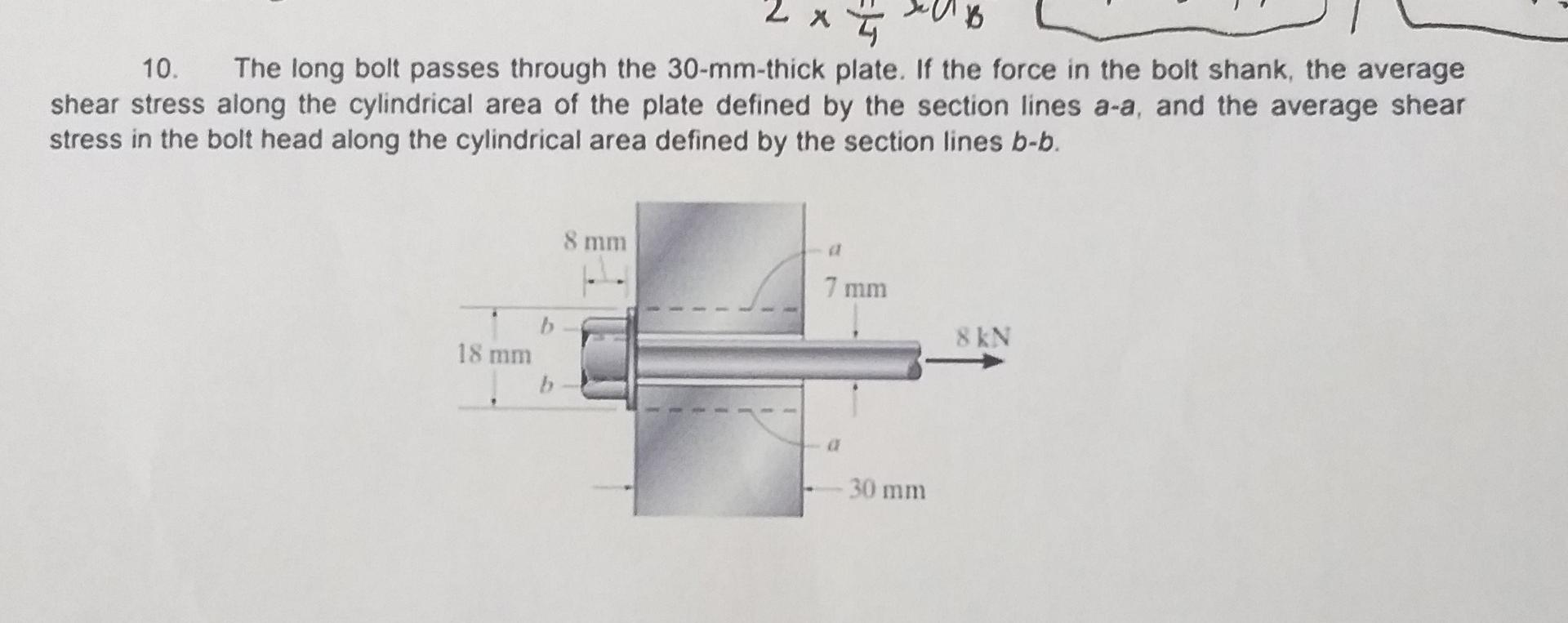 Solved 2. Determine the resultant internal normal force, | Chegg.com
