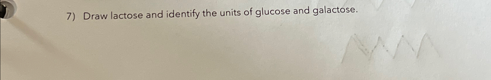 Solved Draw lactose and identify the units of glucose and | Chegg.com