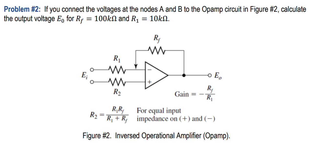 Solved Problem #2: If you connect the voltages at the nodes | Chegg.com