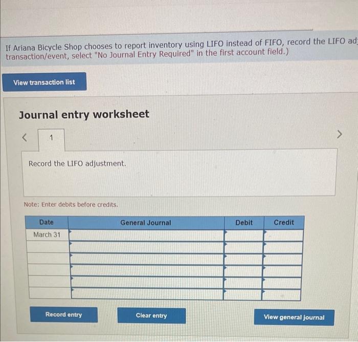 Solved Problem 6-2A (Algo) Calculate ending inventory, cost | Chegg.com