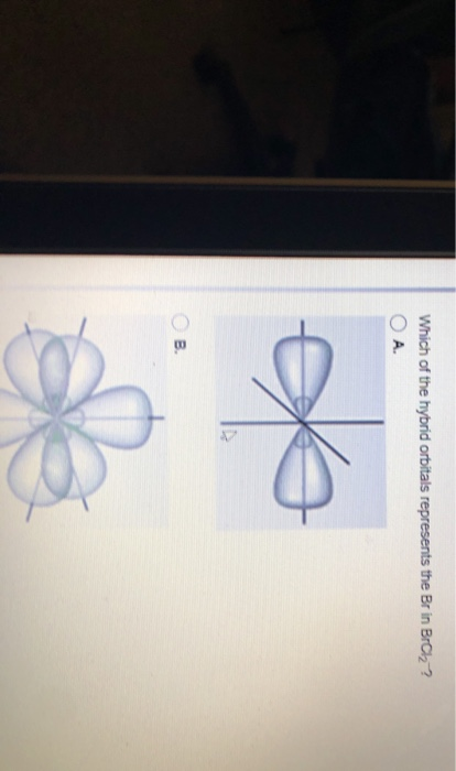 Solved Which of the hybrid orbitals represents the Br in | Chegg.com