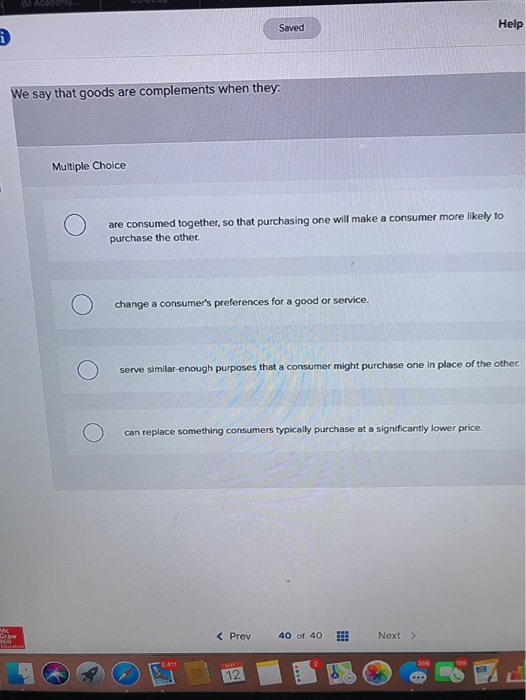 Solved Saved Help Save & Exit Sub 00:29:53 According to the | Chegg.com