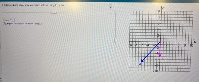 Solved Find proivu and scal u by inspection withost using | Chegg.com