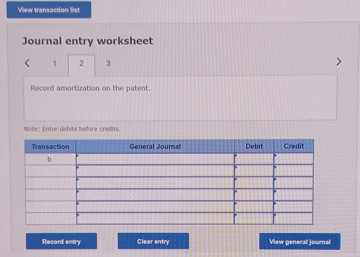 Solved Required information Problem 7-6A Record amortization | Chegg.com