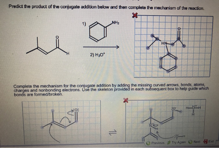 Solved Predict the product of the conjugate addition below | Chegg.com