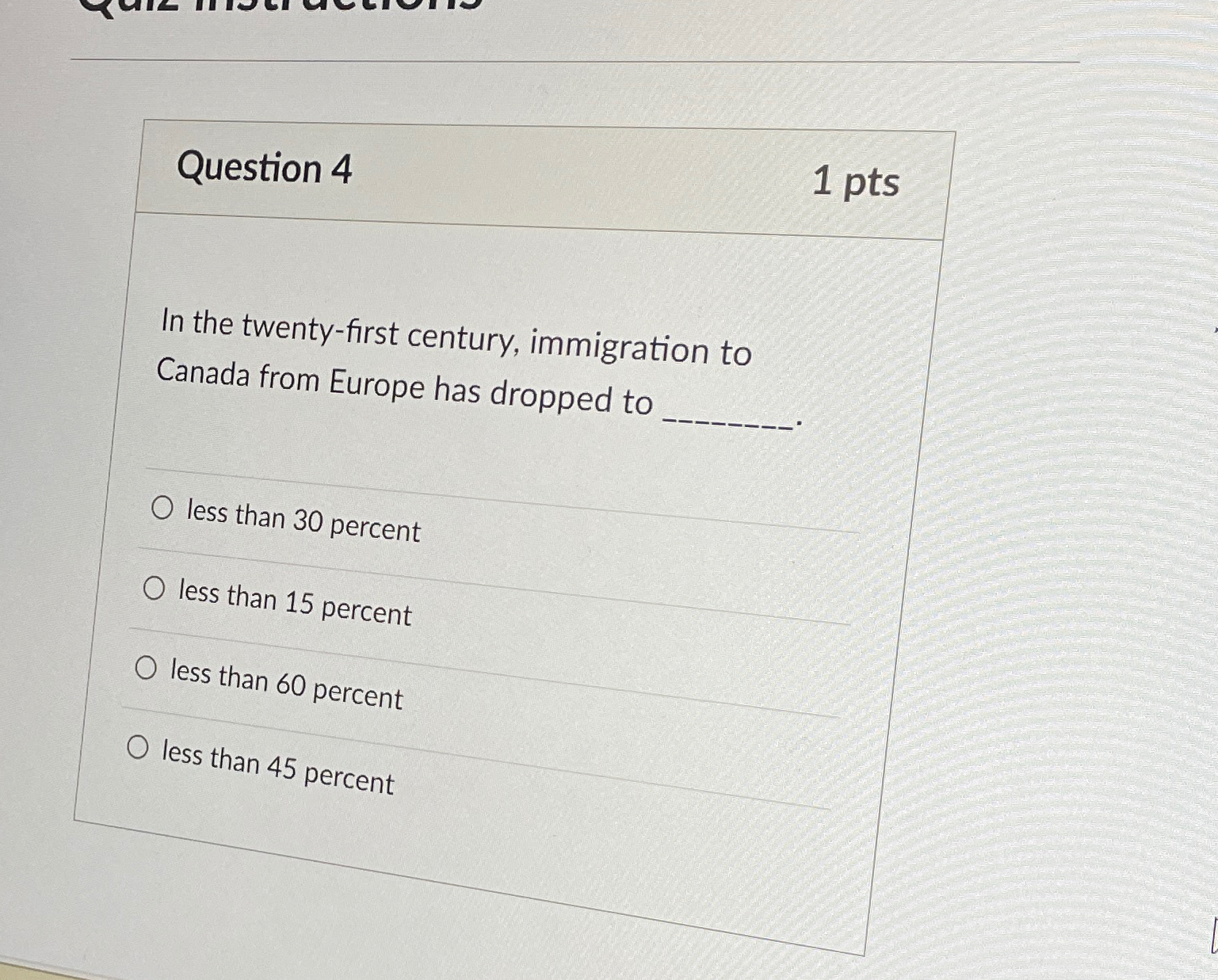 Solved Question 41 ﻿ptsIn the twenty-first century, | Chegg.com