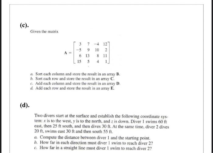 Solved Question 3. (a). a. Create the vector x having 50 | Chegg.com