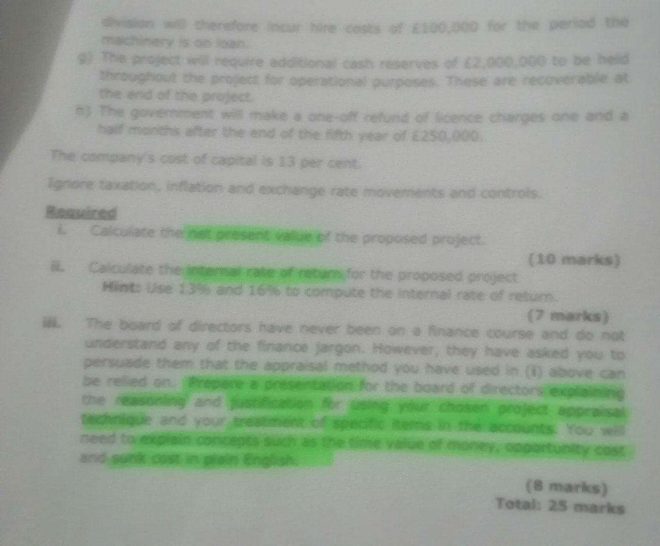 Solved Question. 1Whiefish Plr.is engaged you as a recent | Chegg.com