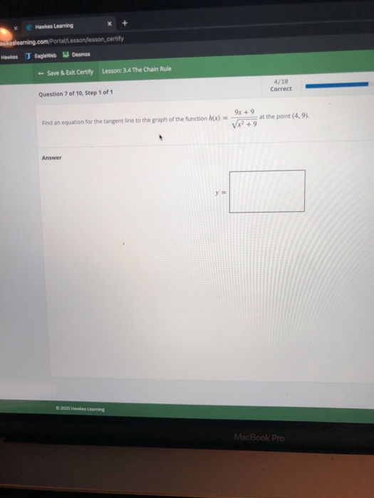 Solved Mones Learning W eslearning.com Portal/Lesson/lesson | Chegg.com