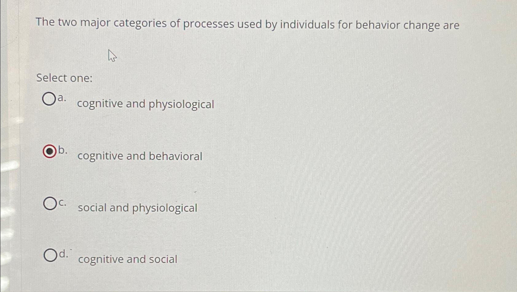 Solved The two major categories of processes used by | Chegg.com